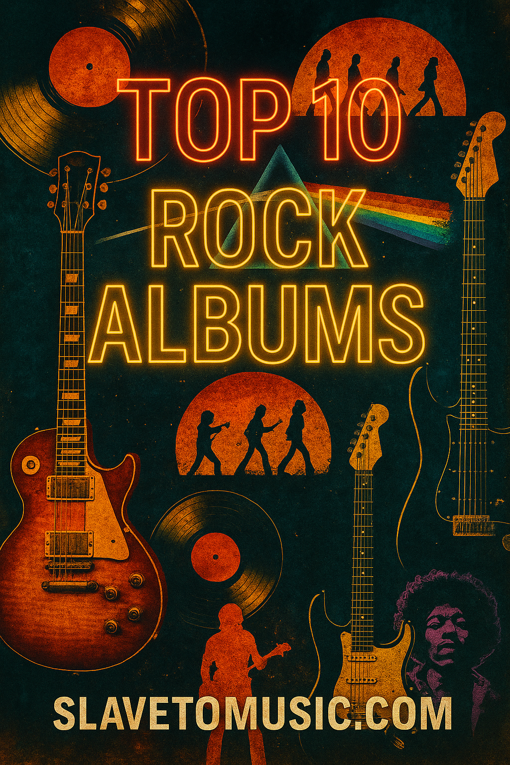 10 Greatest Rock Albums Ever Made — The Records That Defined Rock Music
