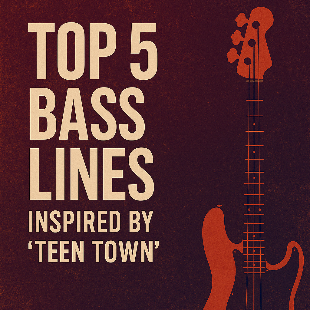 Top 5 Bass Lines Inspired by “Teen Town” | Modern Funk DNA - SlaveToMusic