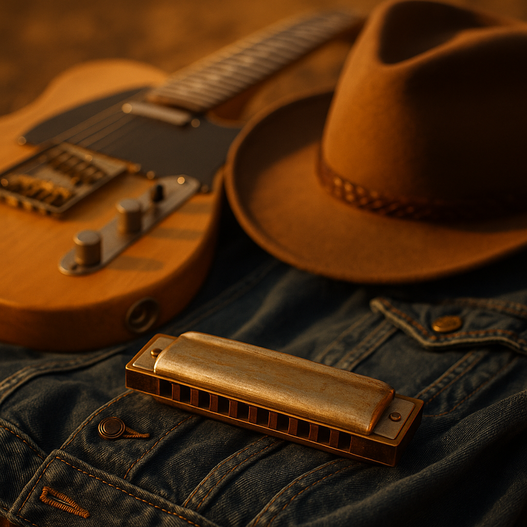 When the Harmonica Took the Spotlight: From Blues Roots to Country Rock