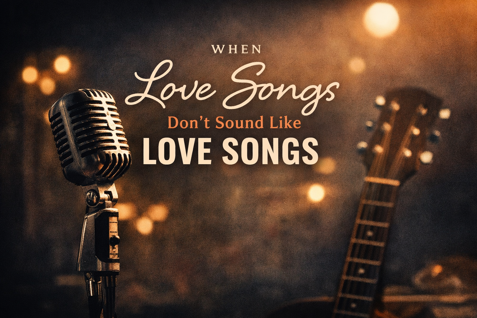 When Love Songs Don’t Sound Like Love Songs | Slave To Music